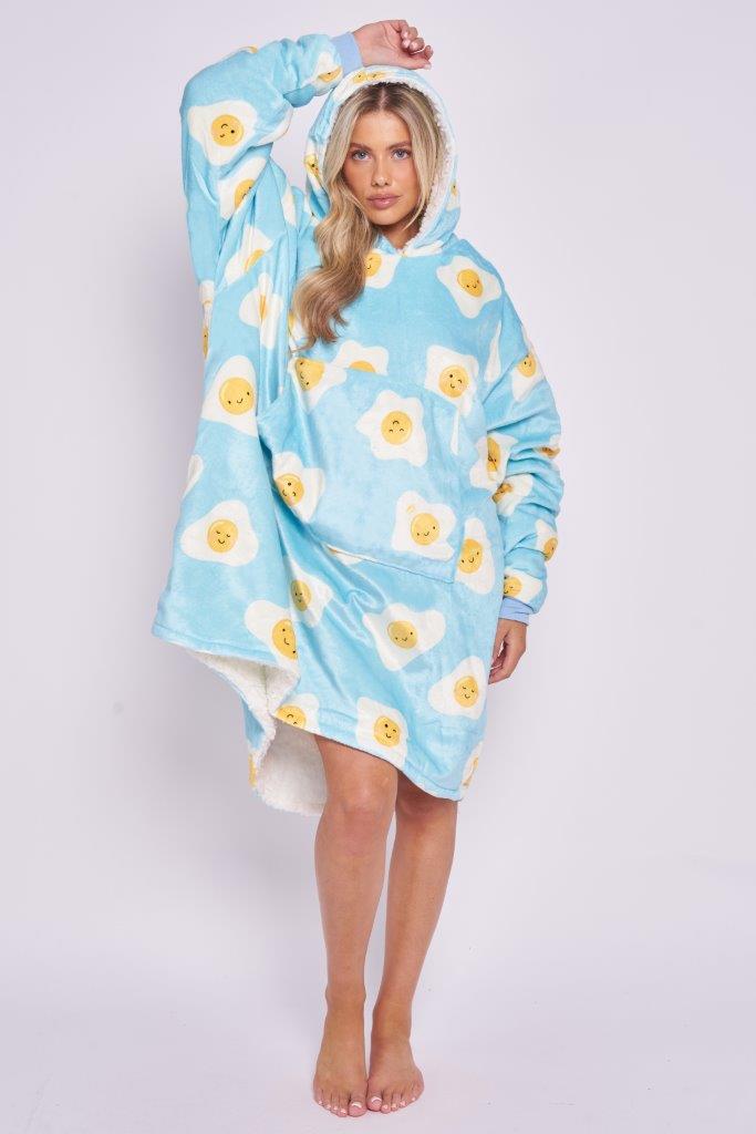 Fried Eggs Printed Hoodie | HUG&SNUG – TheHugSnugStore