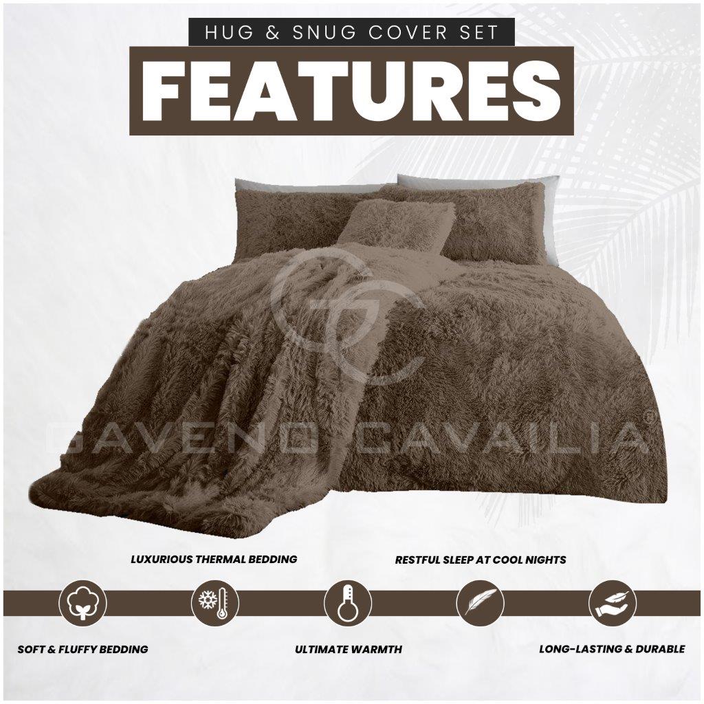 Luxury Hug & Snug Duvet Cover Set Mink | HUG&SNUG – TheHugSnugStore