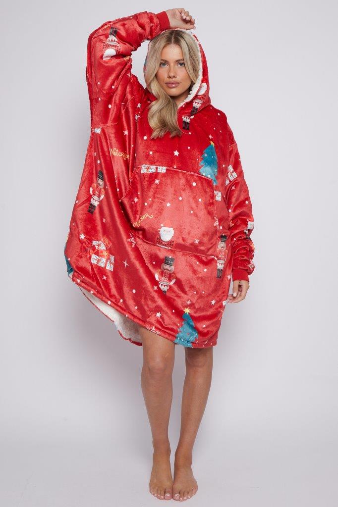 Seasonal Secret Santa Red Hoodie | HUG&SNUG – TheHugSnugStore